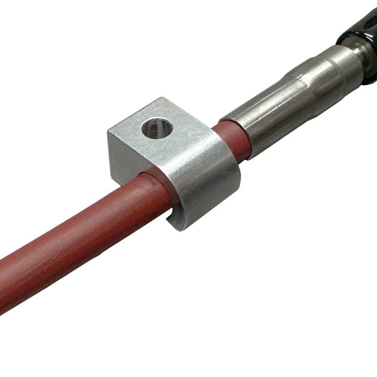 Billet Clamp Mount For Push Pull Shielded Throttle Cable | Moore Parts