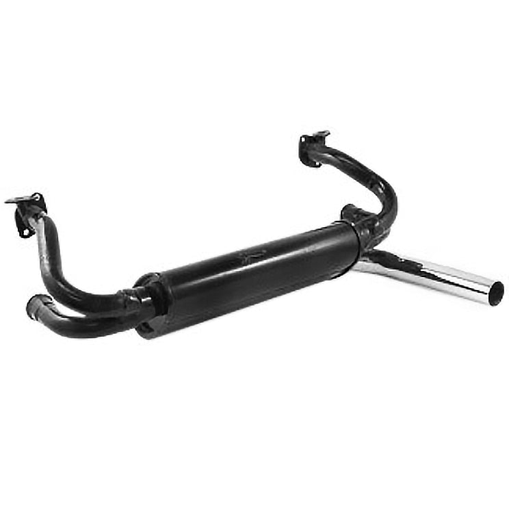 Single Tip GT Exhaust System Vw Type 1 Bug, Ghia 1966-73 | Moore Parts
