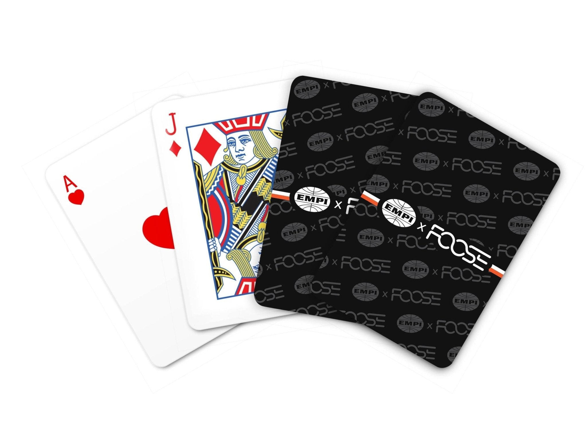 EMPI X FOOSE, Collectable Deck of Poker Playing Cards | Moore Parts