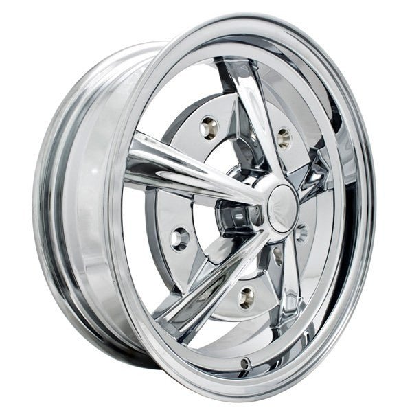 Vw Bug 5 Lug Chrome Empi Raider Wheel | Moore Parts