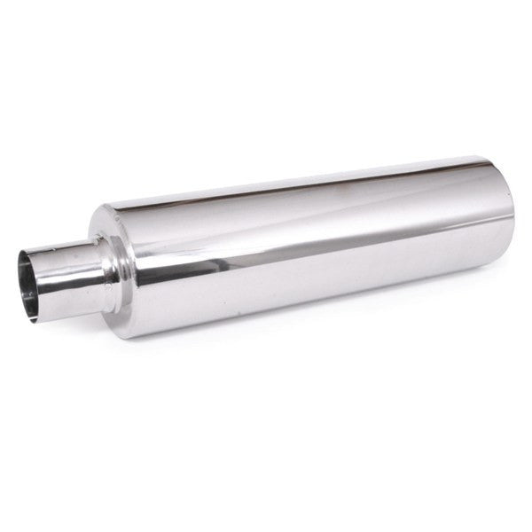 4" Stainless Hot Shot Muffler With 2" Clamp On Opening. 16.5" Length ...
