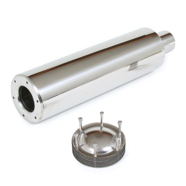 4" Stainless Spark Arrestor With 2" Clamp On Opening. 17.5" Length ...