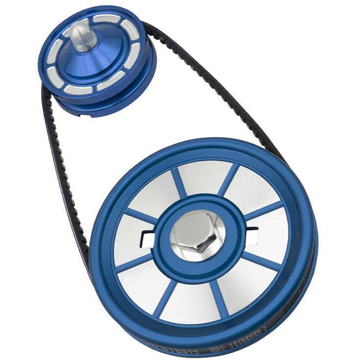 Vw Bug Crankshaft Pulley Kit, Blue Anodized | Moore Parts