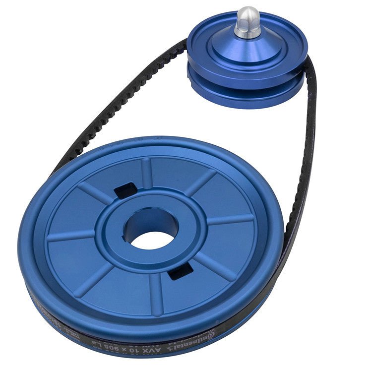 Vw Bug Crankshaft Pulley Kit, Blue Anodized | Moore Parts