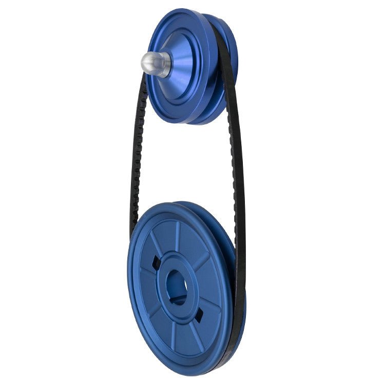 Vw Bug Crankshaft Pulley Kit, Blue Anodized | Moore Parts