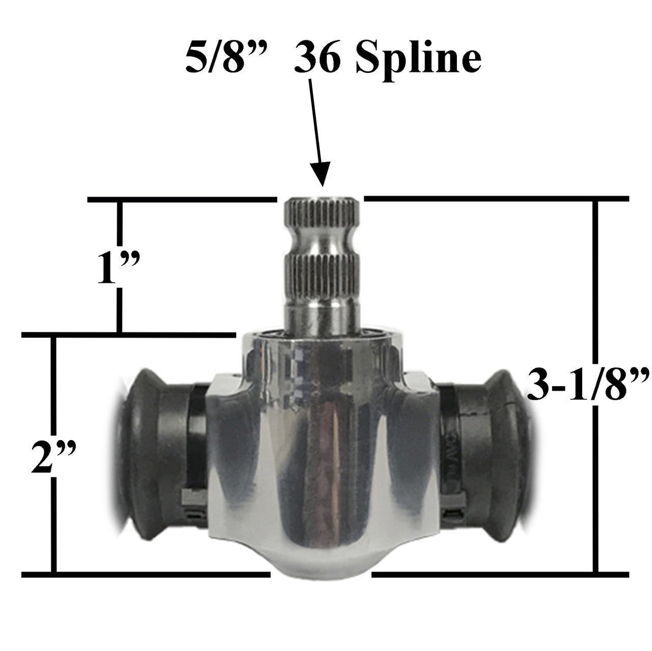 11" Dune Buggy Rack & Pinion 5/8"-36 Spline | Moore Parts